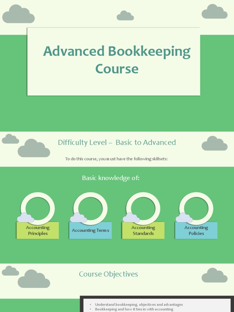 Advanced Book-Keeping | PDF | Bookkeeping | Accounting
