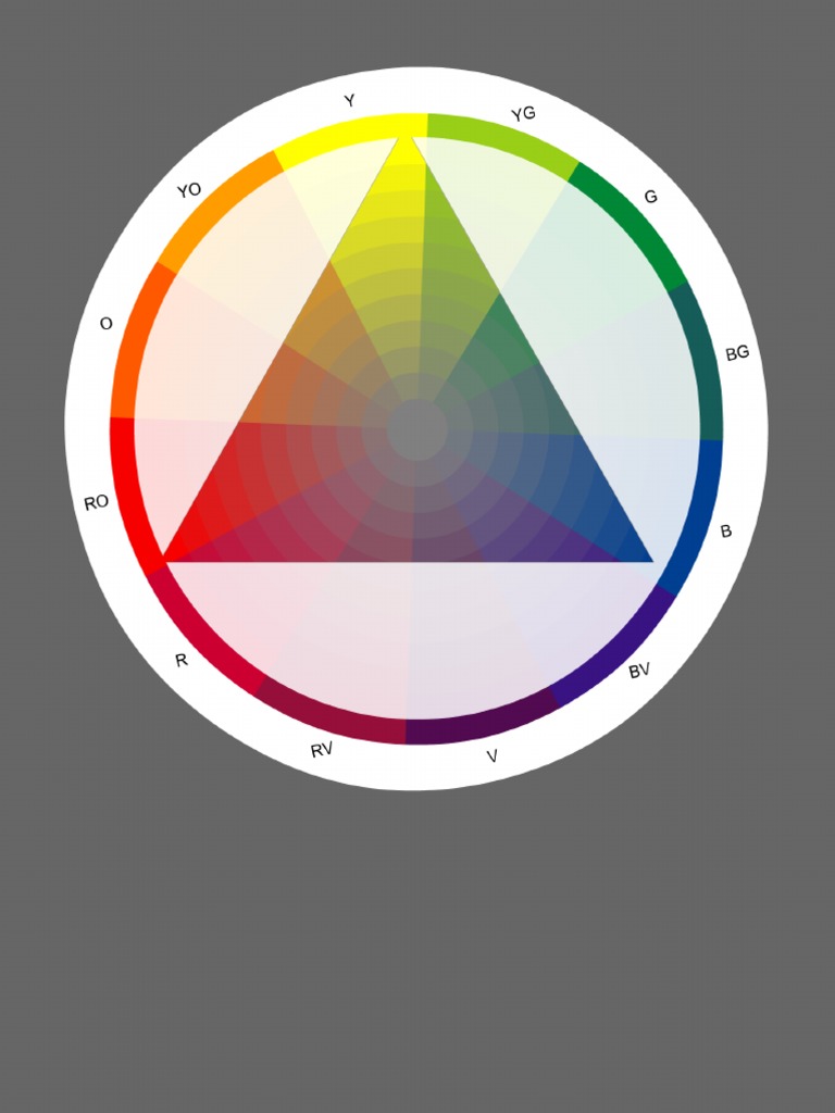 The Gamut Mask - FREE Interactive Color Harmony Tool For Painters | PDF