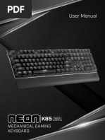 REDRAGON K630RGB Keyboard Guide | PDF | Computer Keyboard | Computing