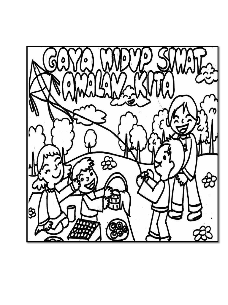 Poster Gaya Hidup Sihat | PDF