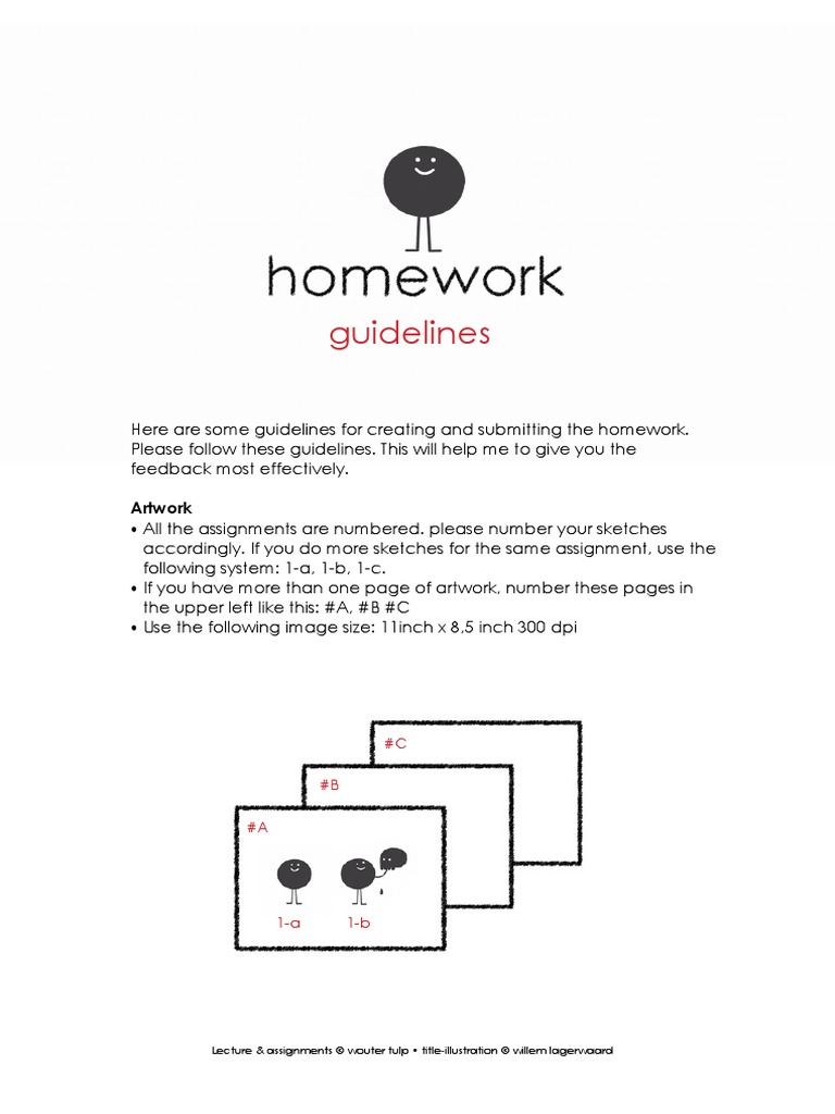Homework Guidelines | PDF