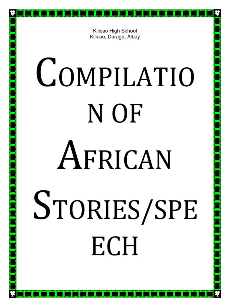 Compilation of African Short Stories | PDF | Anansi