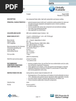 Ficha Tecnica de Recubrimiento Aplicado - Certificado Sigmafast 278 | PDF | Legal Liability | Paint