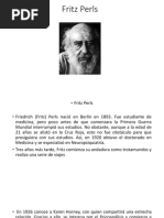 Biografía de Fritz Perls y Sus Aportes A La Psicología | PDF | Terapia ...