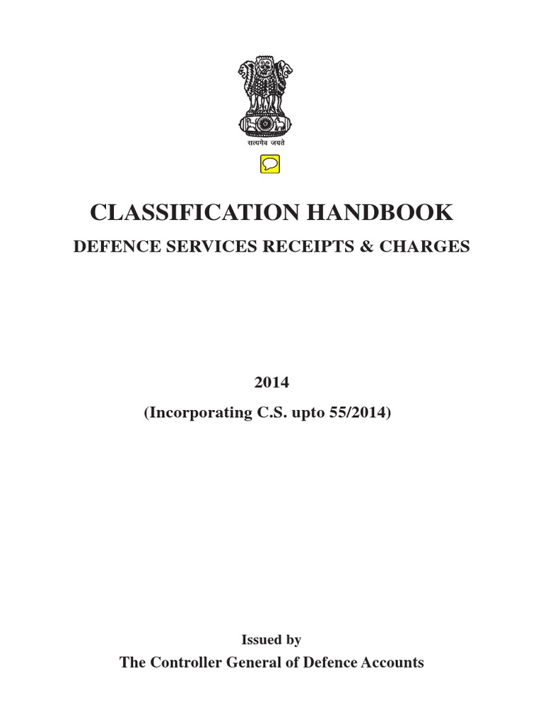 Code Head Classification Handbook of PCDA PDF | PDF | Deposit Account | Cadet