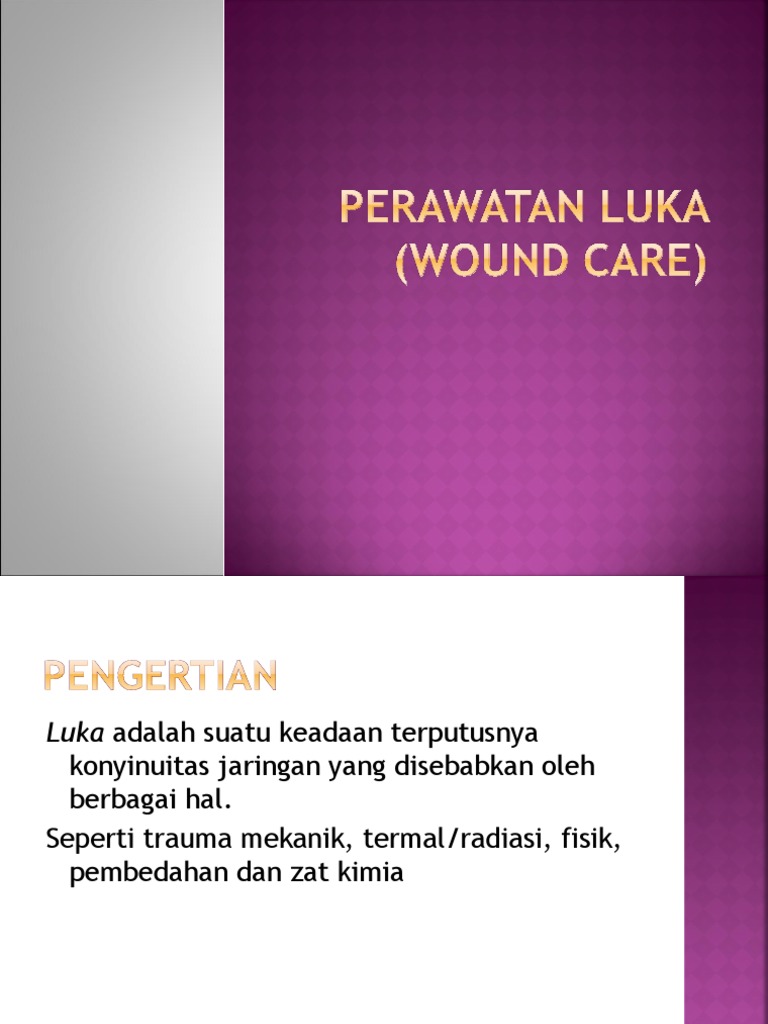 Perawatan Luka Modern Dressing | PDF