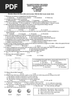Unit 1 Practice Test 1 | PDF | Acceleration | Velocity