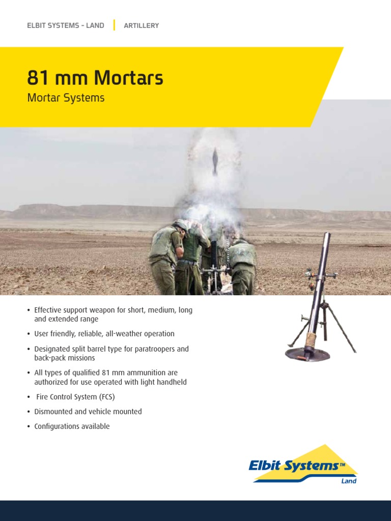 81mm-Mortars 1 Web | PDF | Mortar (Weapon) | Military Science
