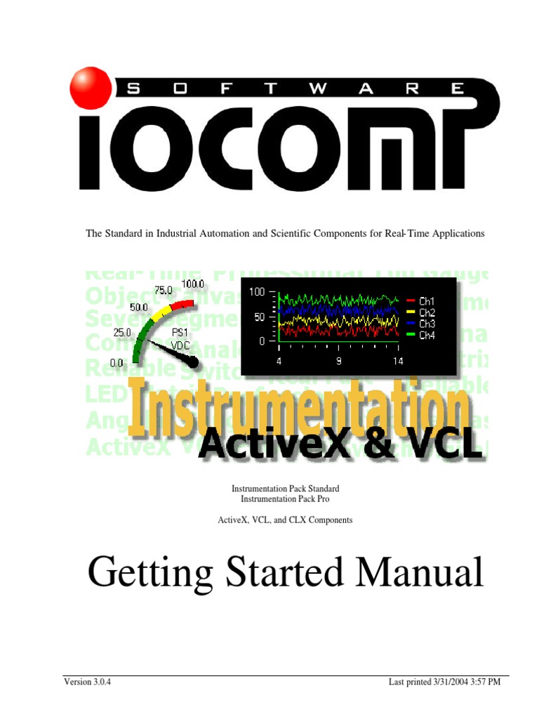 Iocomp Instrumental Paket PDF | PDF | Software Development | System Software