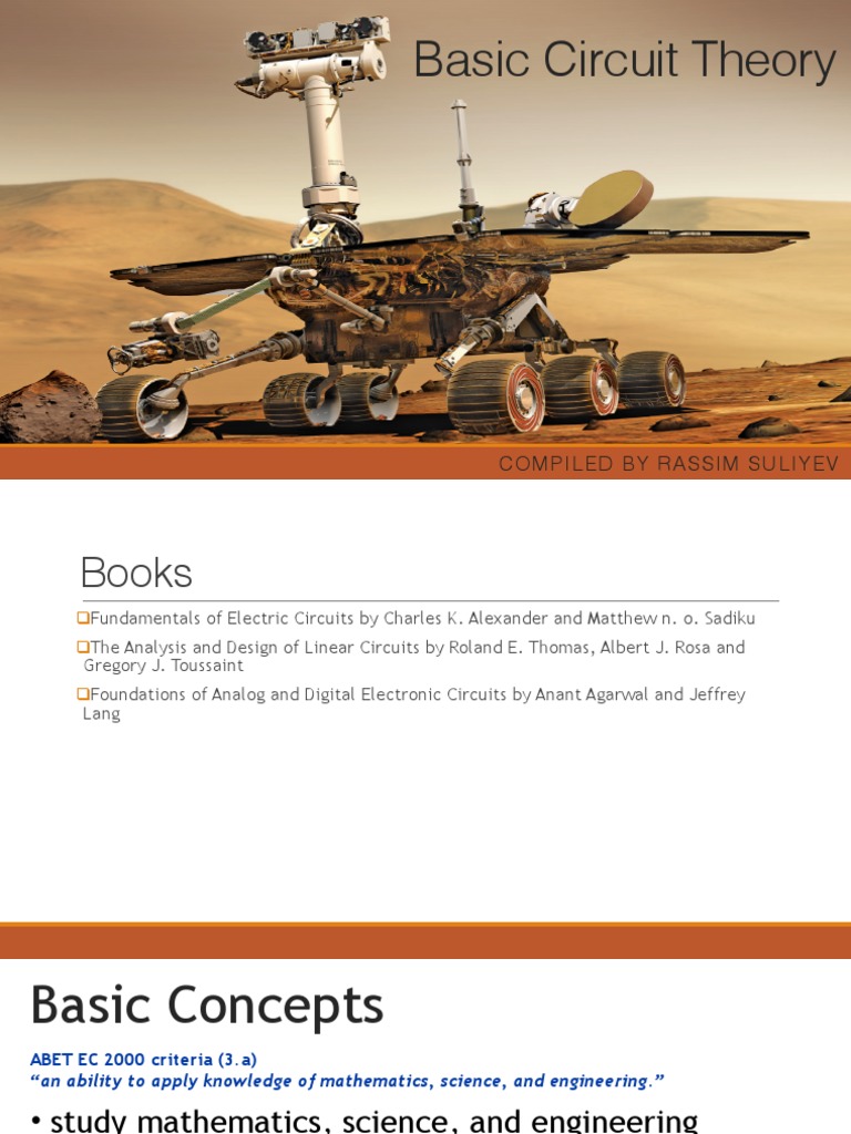 Basic Circuit Theory PDF | PDF | Electric Current | Voltage