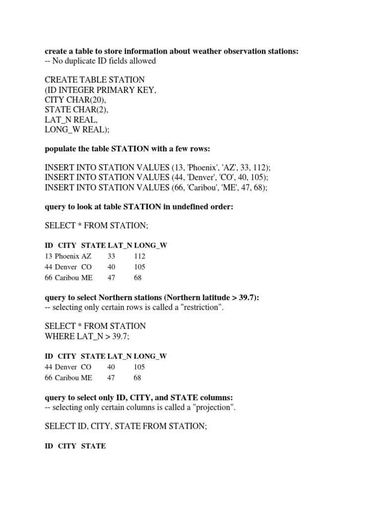 SQL Web | PDF | Table (Database) | Information Retrieval