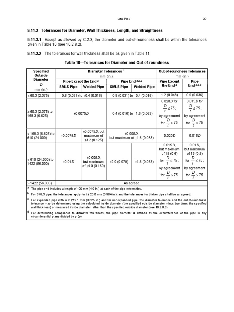 Tolerance For Diameter and Out of Roundness | PDF | Engineering ...