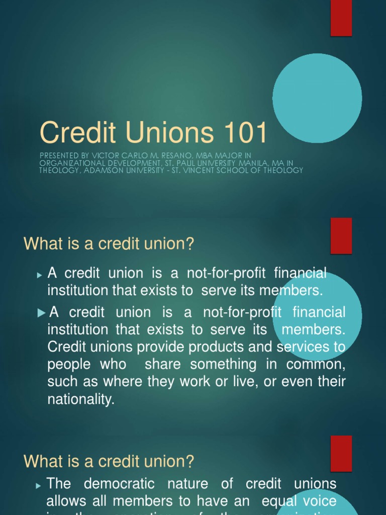 Credit Unions | PDF | Credit Union | Credit Card