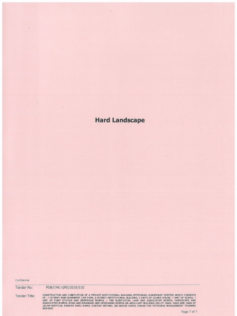 Specification - Hardscape | PDF | Road Surface | Specification ...