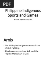 Arnis | PDF | Combat | Sports