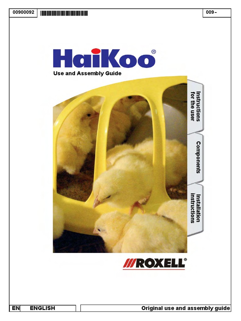 Roxell Haikoo Broiler Feeding Pan | PDF | Waste Management | Recycling