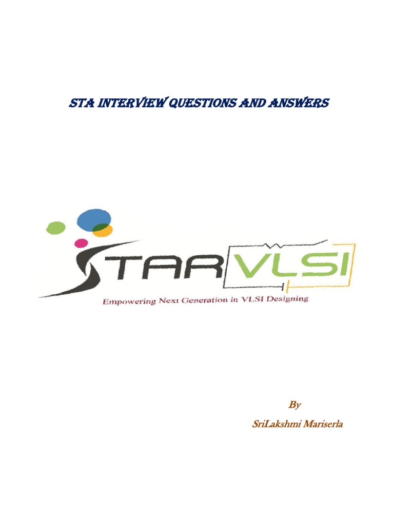STA Interview Questions and Answers by Sri PDF | PDF | Electronic ...