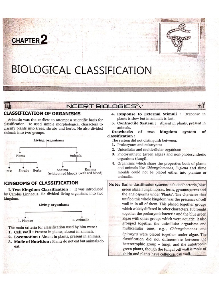 Biological Classification (S Ansari) PDF | PDF