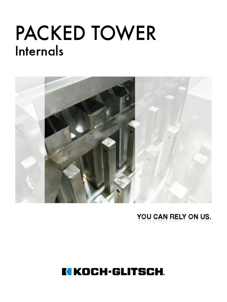 Packed Tower Internals PDF | PDF | Distillation | Liquids Packed Tower Internals PDF | PDF | Distillation | Liquids