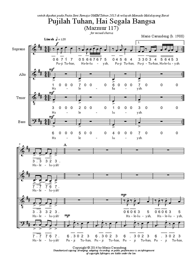 Pujilah Tuhan PSR 2015 | PDF | Freedom Of Expression Law | Property Law