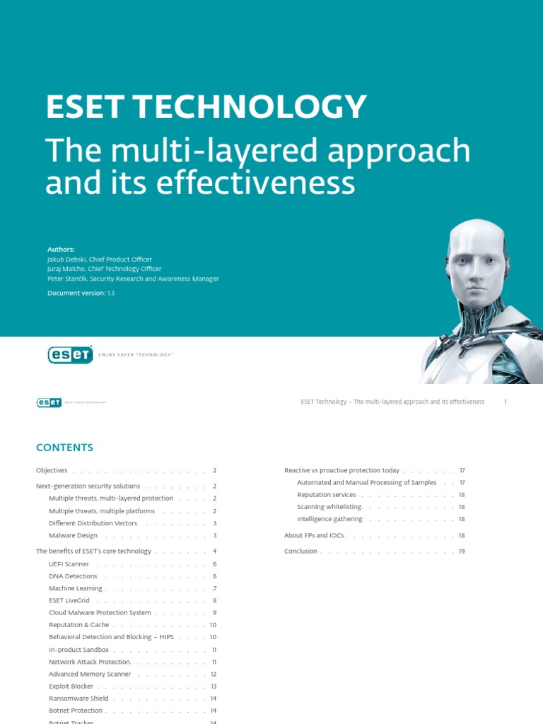 ESET Technology | PDF | Malware | Antivirus Software