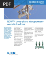 NOVA Recloser Installation & Operation Instructions | PDF