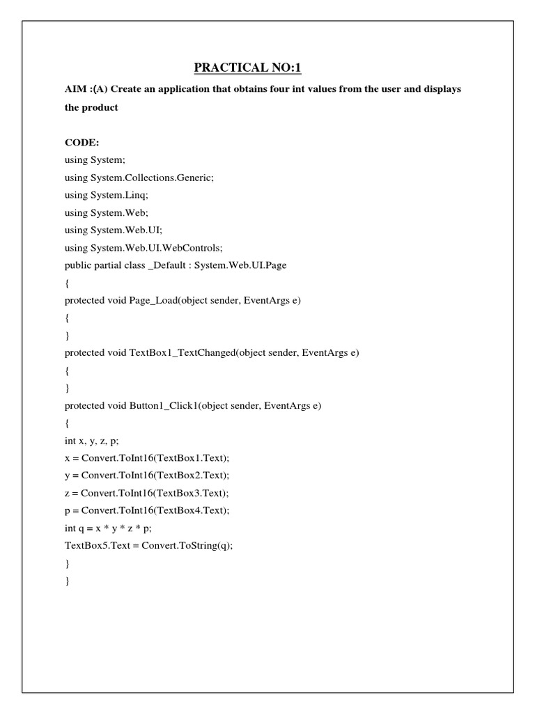 Prac 1234511 Pdf Class Computer Programming Inheritance Object Oriented Programming
