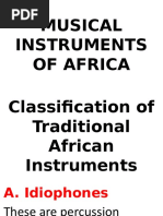 Musical Instruments of Africa | PDF | String Instruments | Musical ...