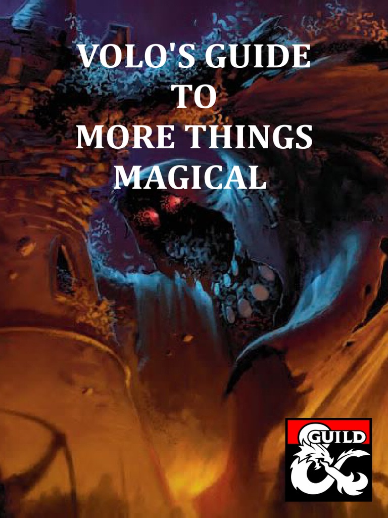Volos Guide To More Things Magical | Download Free PDF | Demons ...