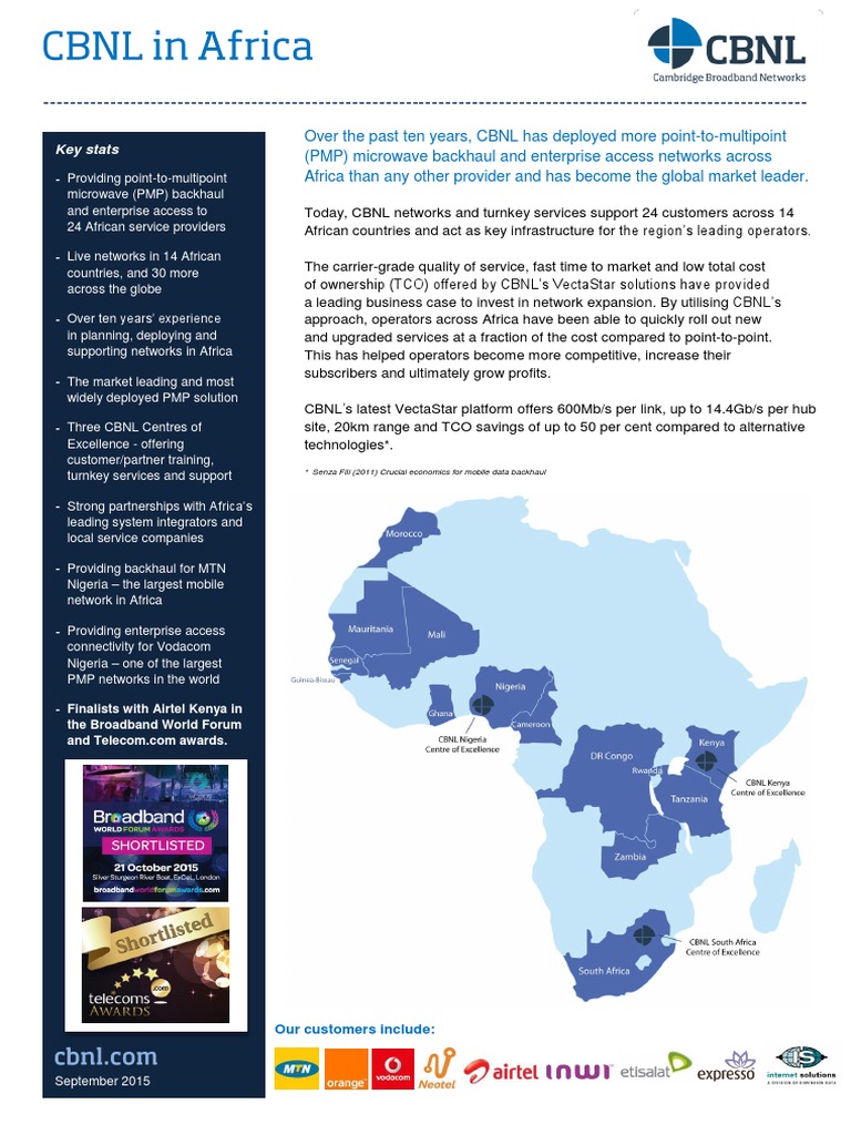 CBNL in Africa R2 | PDF | Africa | Information Technology