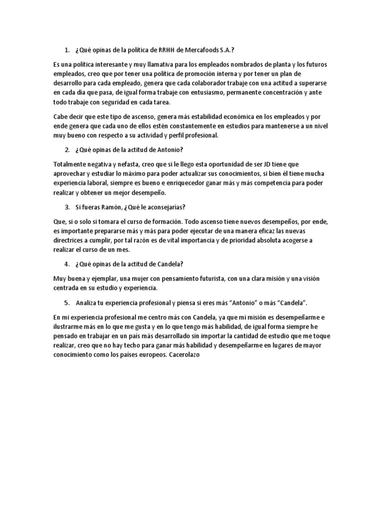 Caso Practico C6 U3 | PDF