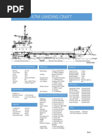 001-General Arrangement - Spud Barge | PDF | Ships | Oceanography