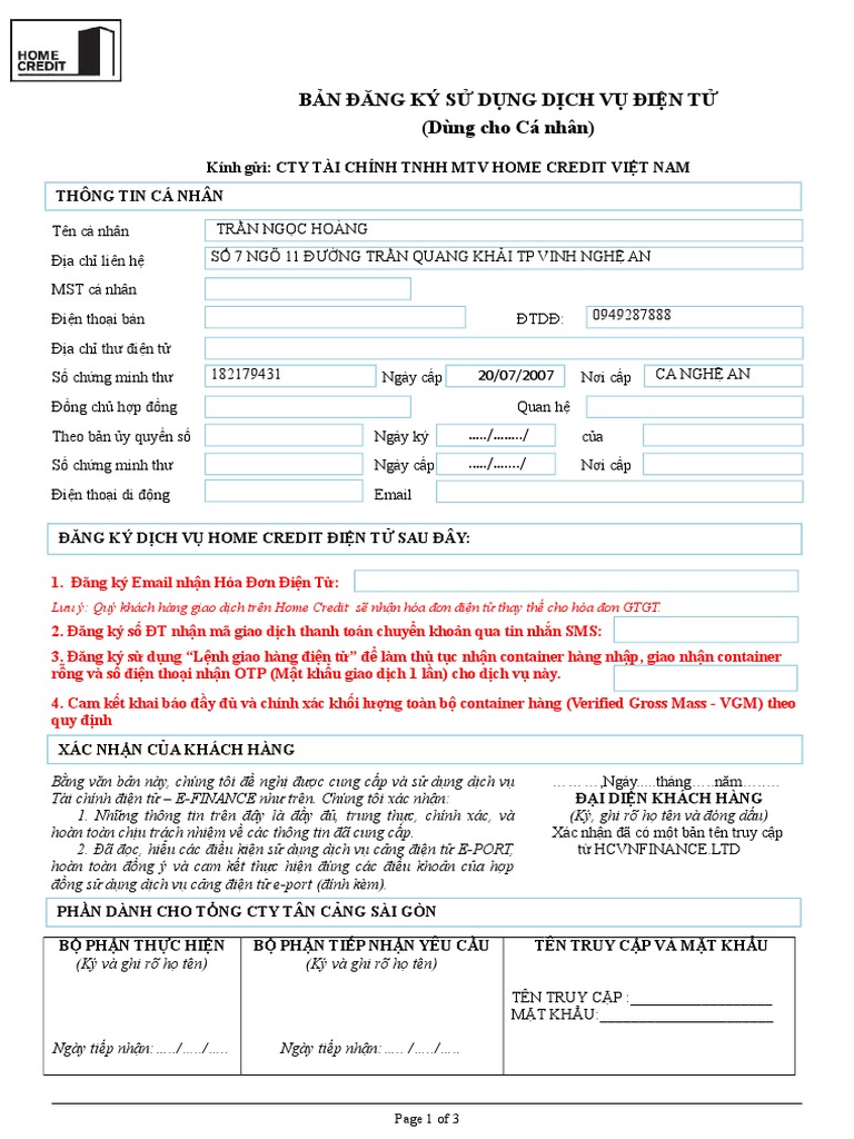 KHKD. Mau Dang Ky Dich Vu Eport SNP Doanh Nghiep Update 04.10.2018 | PDF