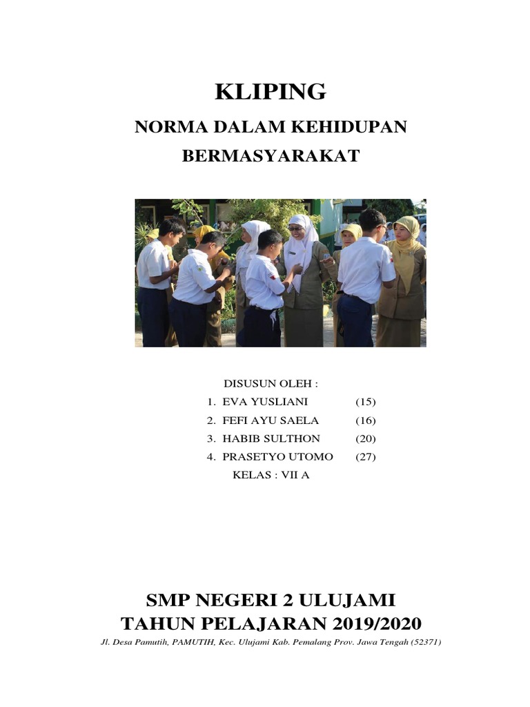 Macam-Macam Norma dalam Kehidupan | PDF | Gaya Hidup