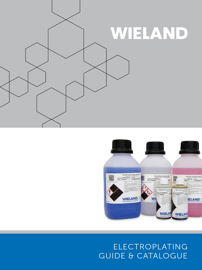 Wieland Catalogue | Download Free PDF | Silver | Sets Of Chemical Elements