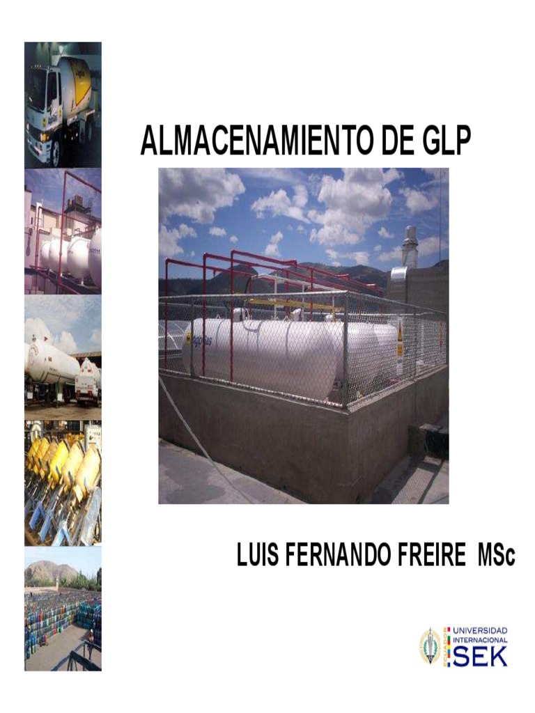 Almacenamiento de GLP | PDF | Gas de petróleo licuado | Hidrocarburos