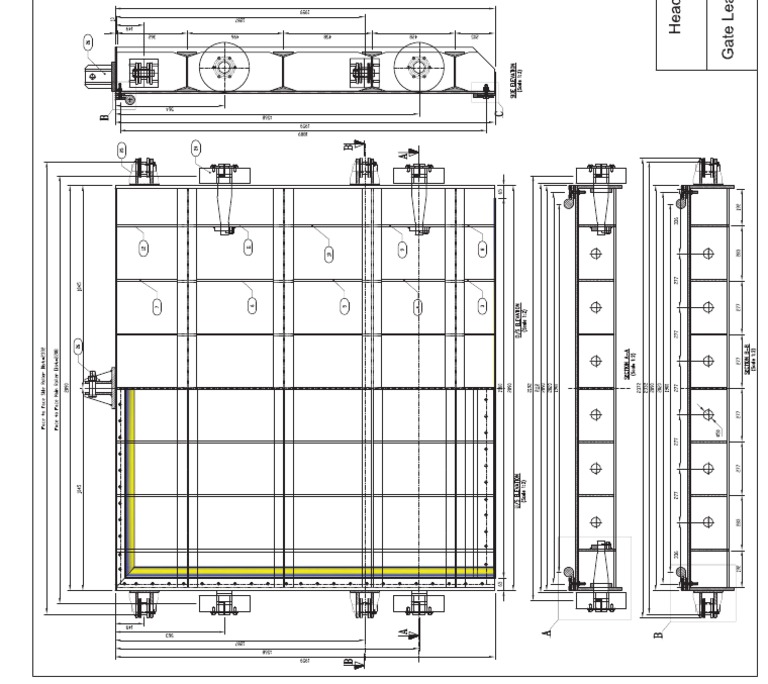 Vertical Fixed Wheel Gate-02 | PDF