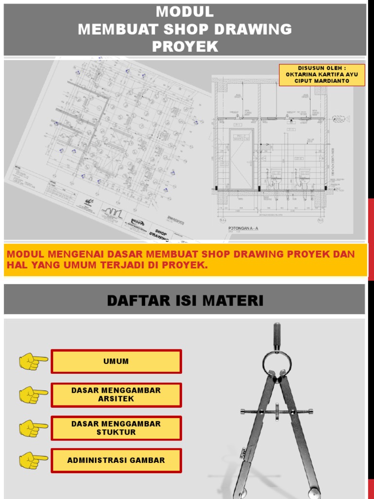 Panduan Membuat Shop Drawing Proyek | PDF
