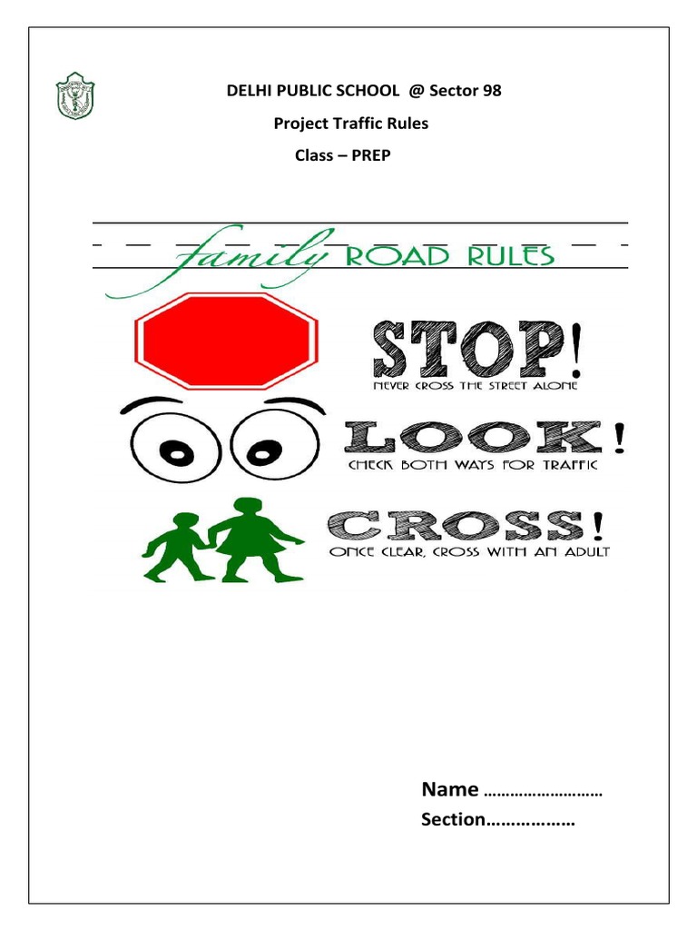 Project Traffic Rules | PDF