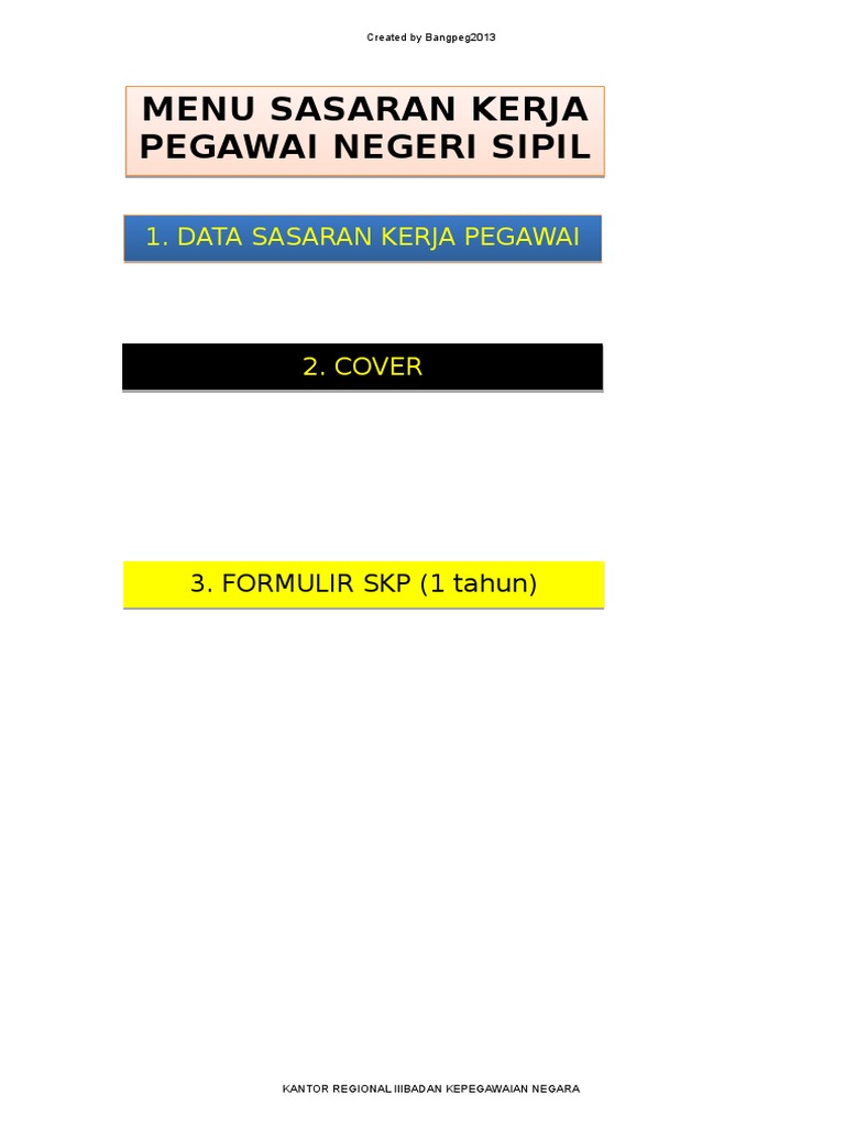 Contoh SKP PNS dan Laporan Triwulan | PDF | Pengelolaan Keuangan & Uang ...