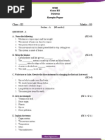 4 - Science (Set-1) Annual Exam Paper Class IV 2021-22 | PDF | Water ...
