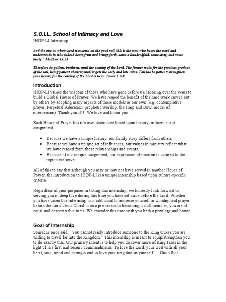 Internship Mock Up | PDF | Prayer | Meditation
