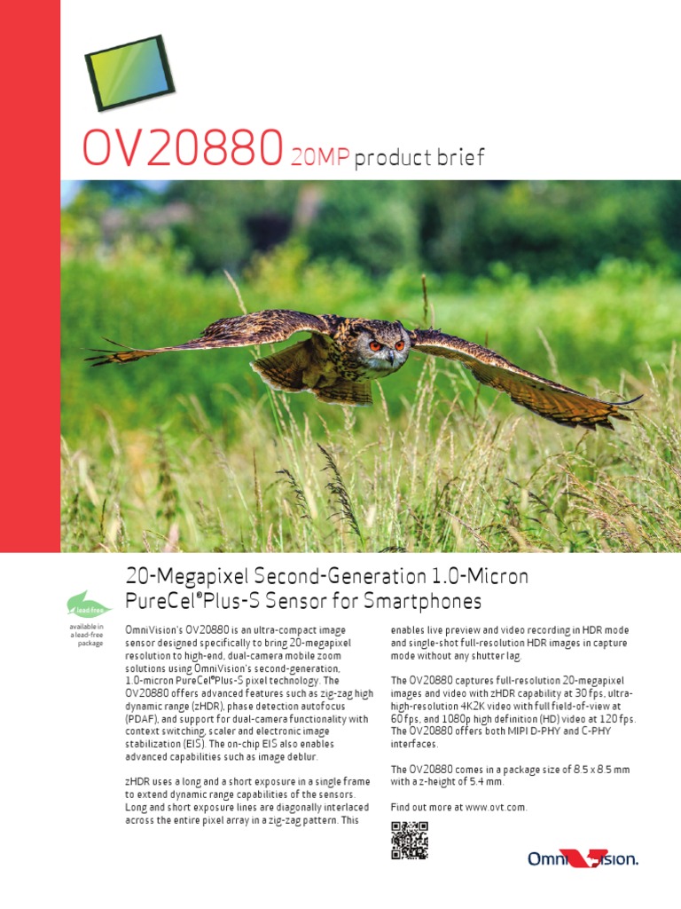 OmniVision OV20880 | PDF | Video | High Dynamic Range Imaging