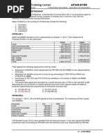 AFAR-01 (Partnership Formation & Operation) | PDF | Book Value ...