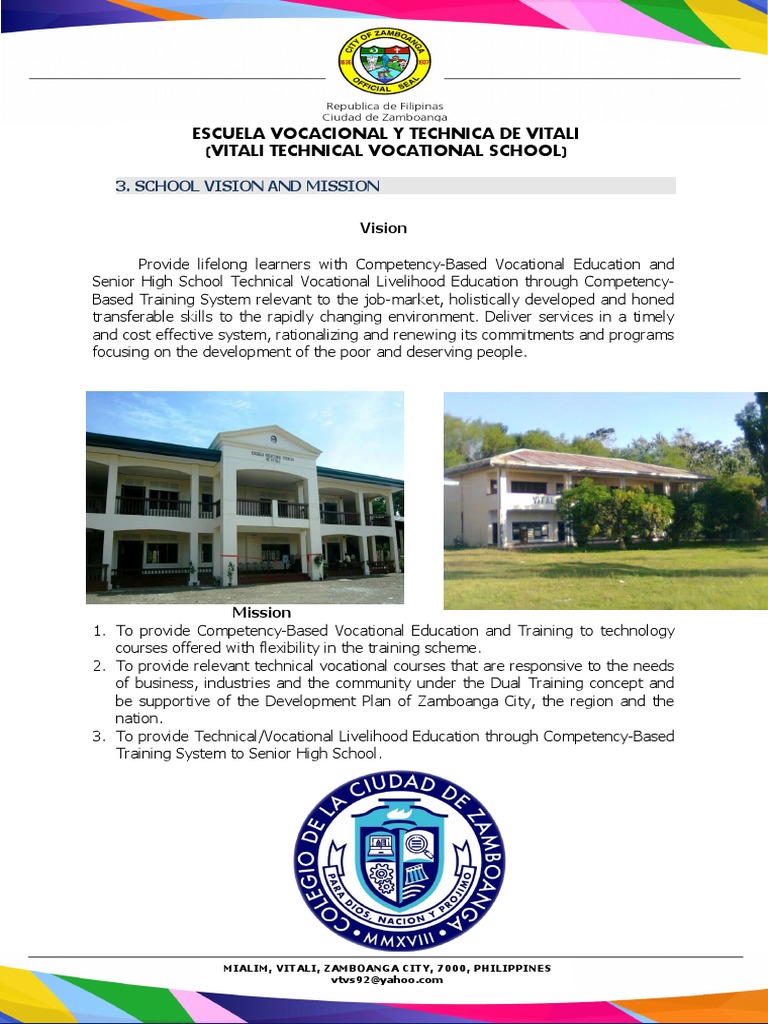 School Vision and Mission | PDF