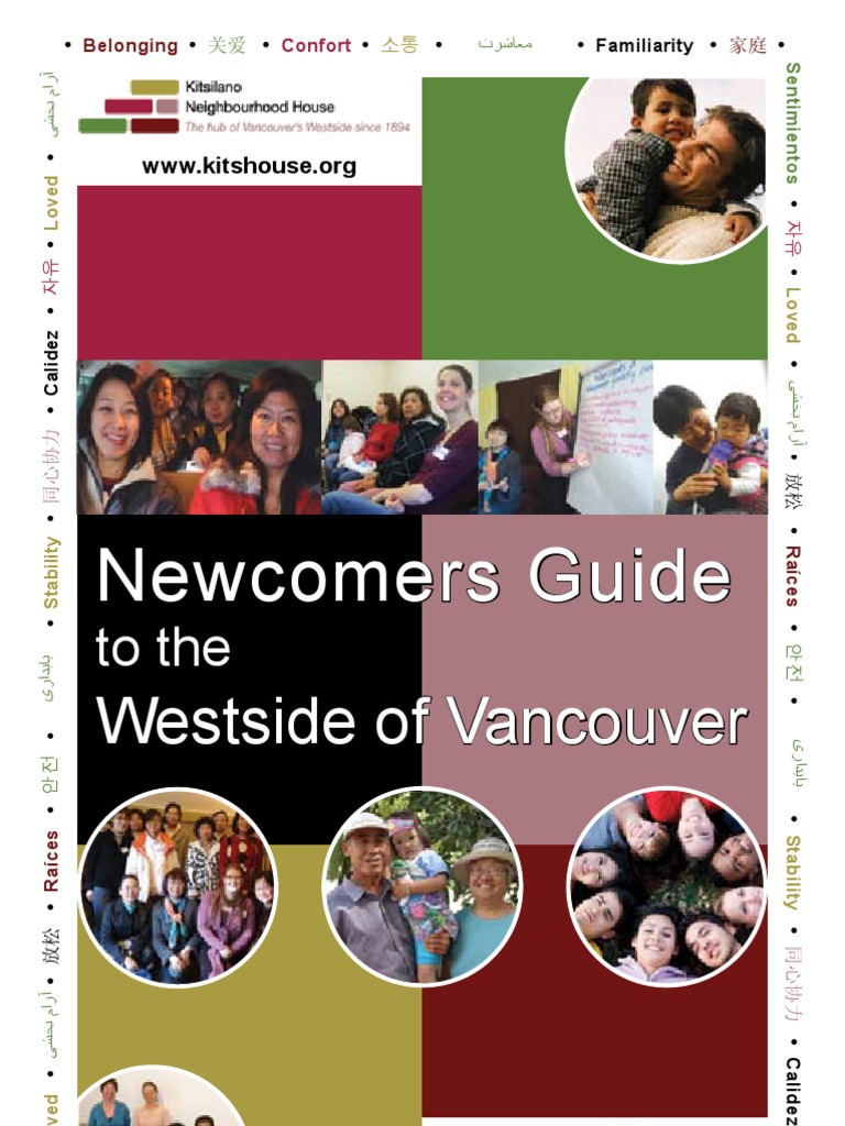 Newcomers Guide English FINAL | PDF | Community | Vancouver