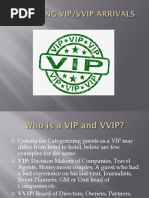 SOP Example - VIP Handling | PDF | Business