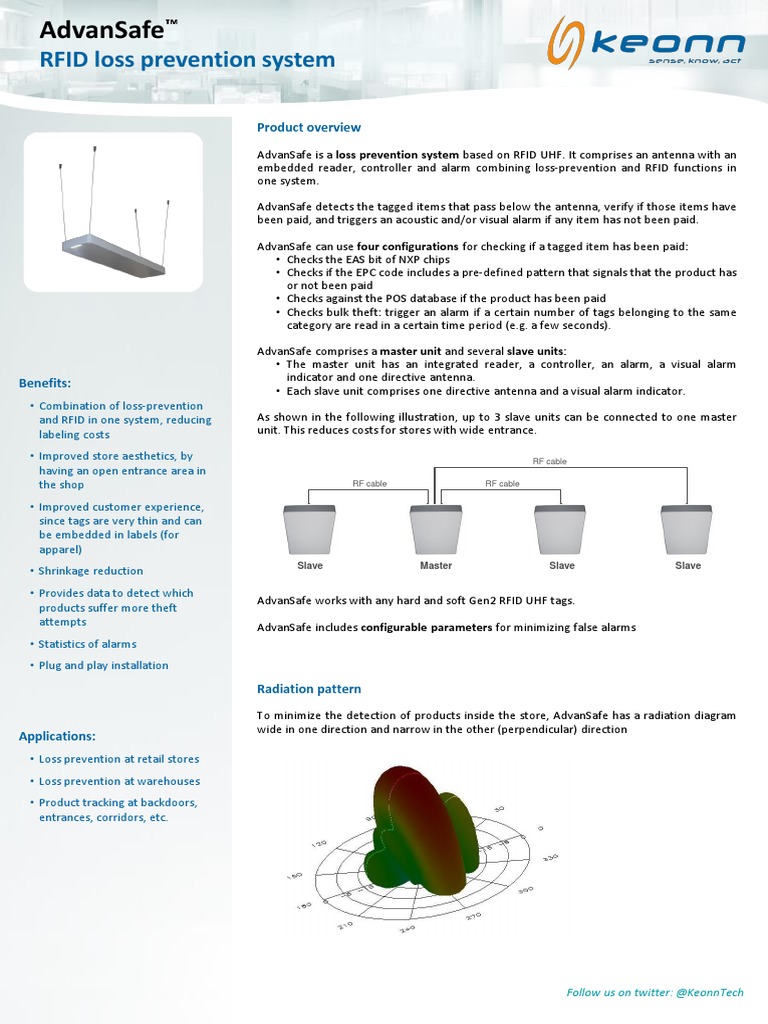 Keonn-Advansafe-Data Sheet | PDF | Radio Frequency Identification ...