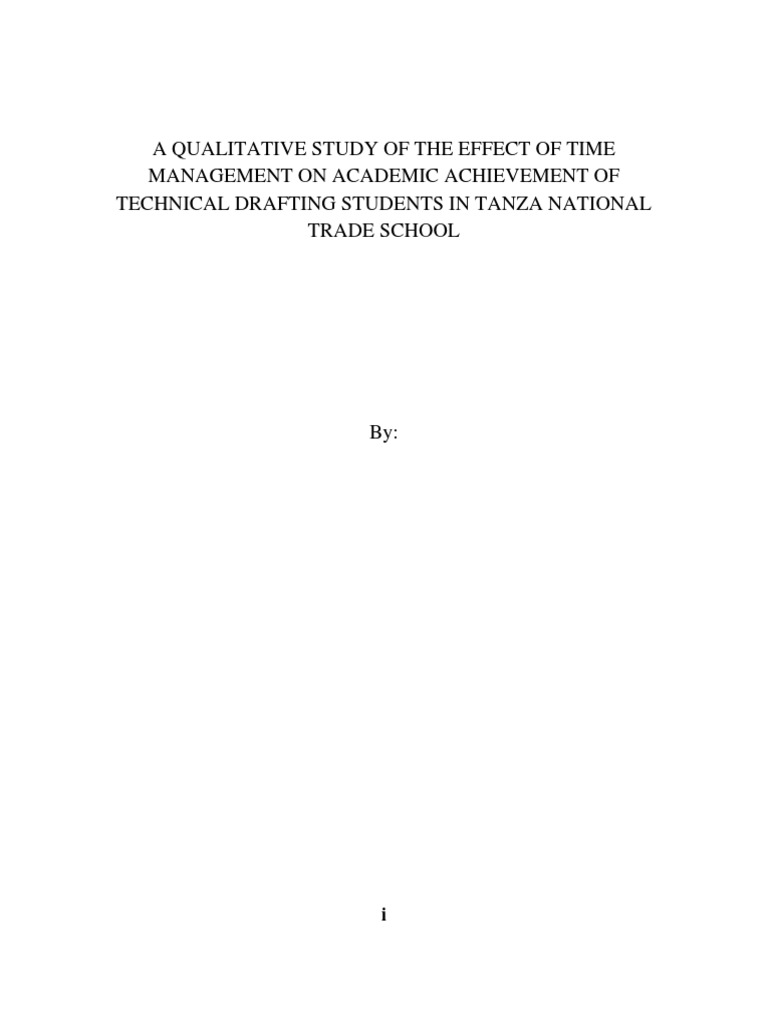 Time Management Research | Download Free PDF | Time Management ...