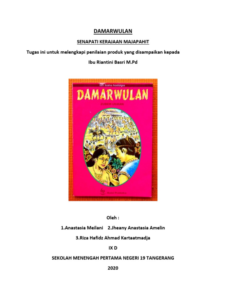 DAMARWULAN | PDF